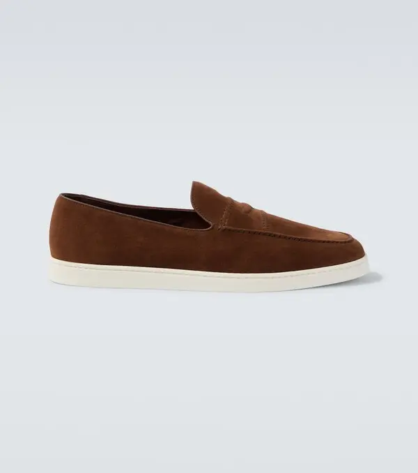 Church's Peebles Suede Loafers - Brown