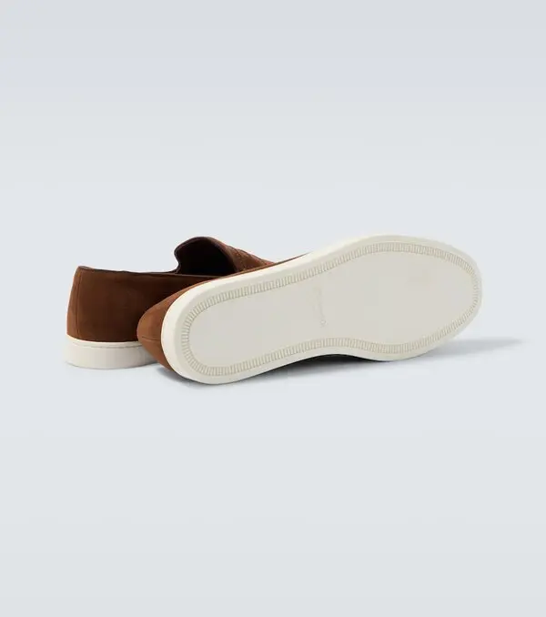 Church's Peebles Suede Loafers - Brown