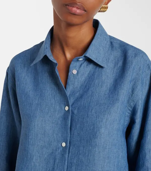 RÓHE Linen Button-down Shirt