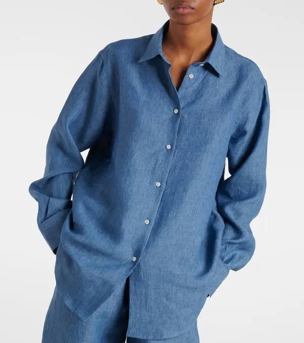 RÓHE Linen Button-down Shirt