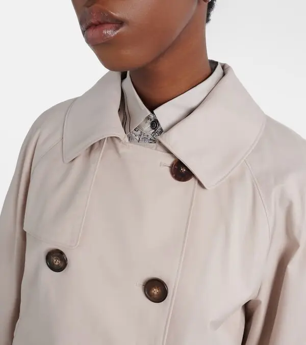 Max Mara The Cube Tesoro Cotton-blend Twill Jacket - Beige