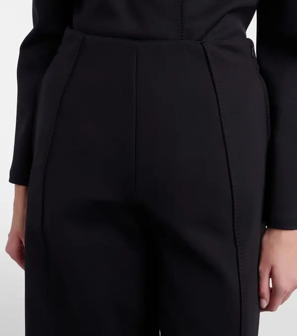 Max Mara Nigella Wide-leg Pants - Black