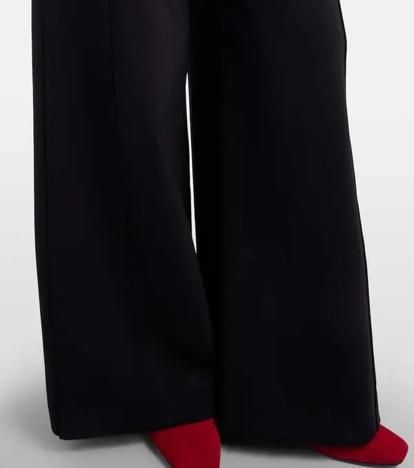 Max Mara Nigella Wide-leg Pants - Black