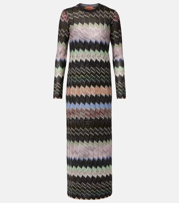 Missoni Jacquard Lame Maxi Dress
