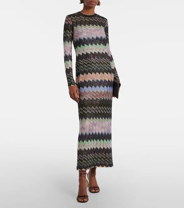 Missoni Jacquard Lame Maxi Dress