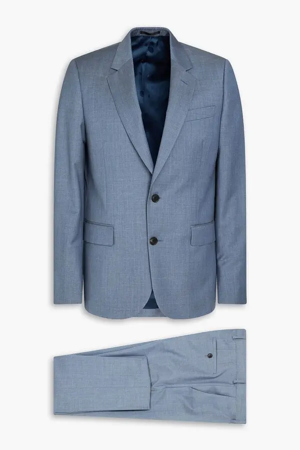 Paul Smith Wool Suit - Slate Blue