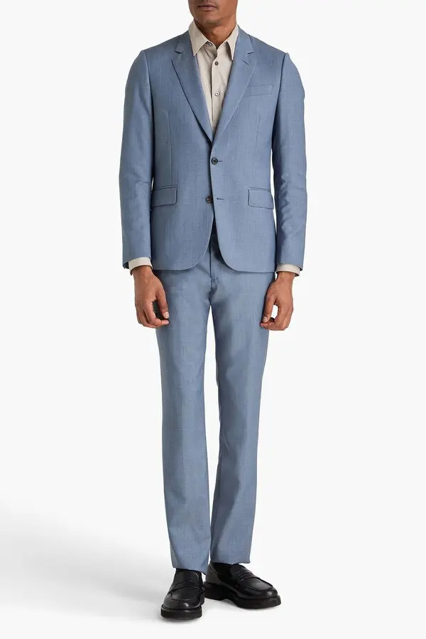 Paul Smith Wool Suit - Slate Blue