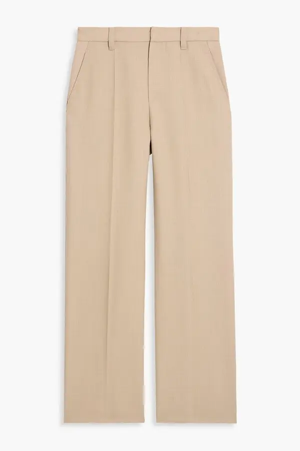 Brunello Cucinelli Wool-twill Wide-leg Pants