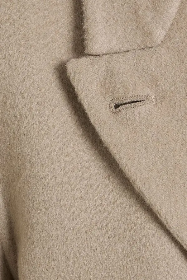 Brunello Cucinelli Double-breasted Cashmere-felt Coat