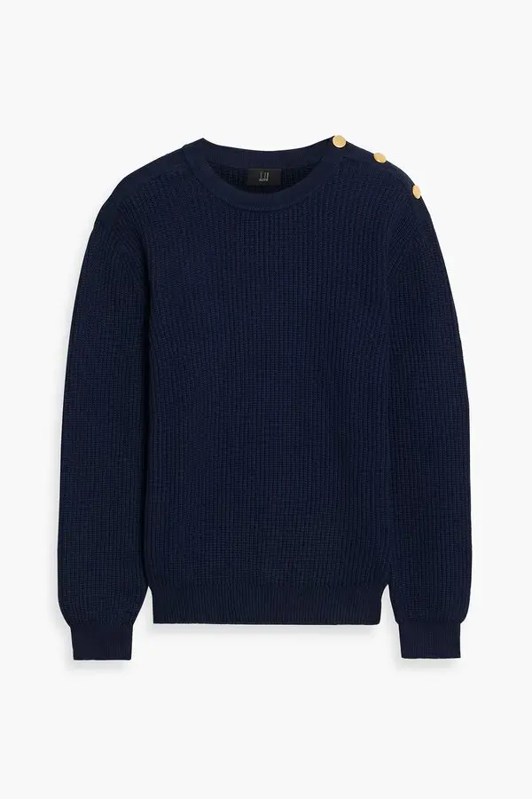 Dunhill Ribbed Cotton Sweater