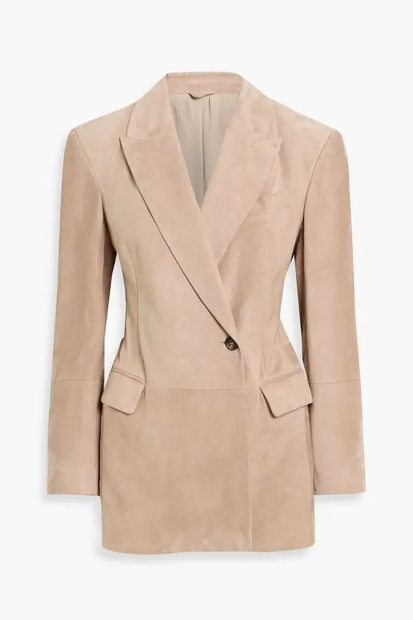 Brunello Cucinelli Suede Blazer