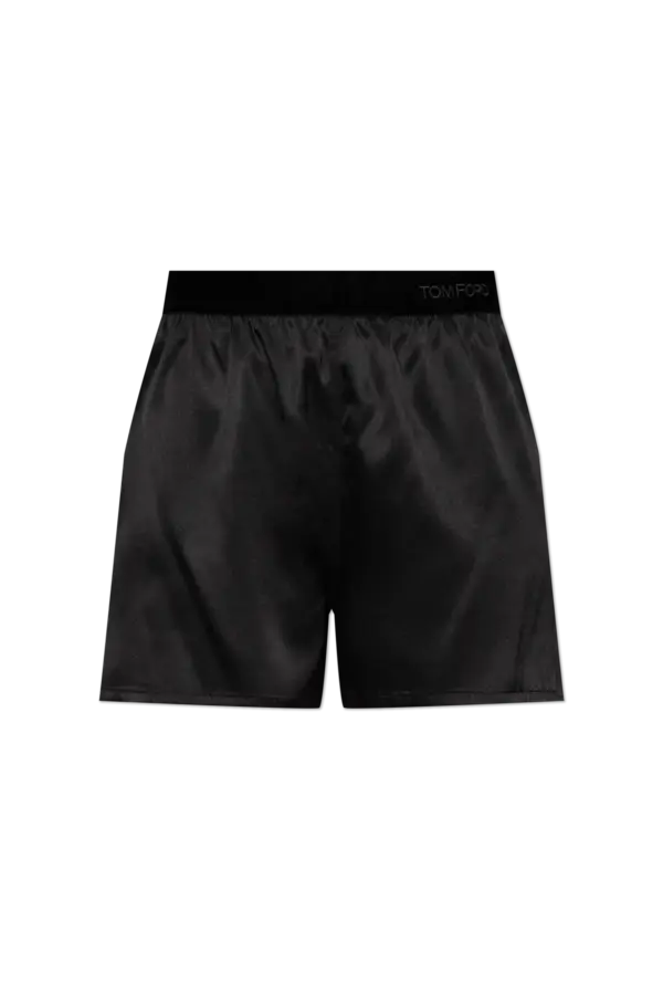 TOM FORD Silk Shorts - Black