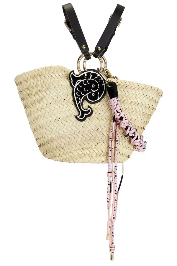 Emilio Pucci Handbag With Raffia Exterior