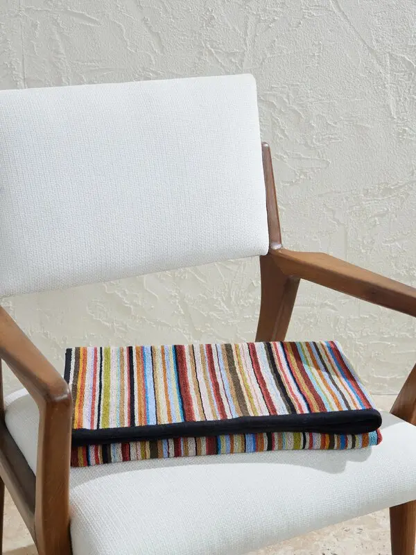Paul Smith Striped Cotton-terry Towel - Multi