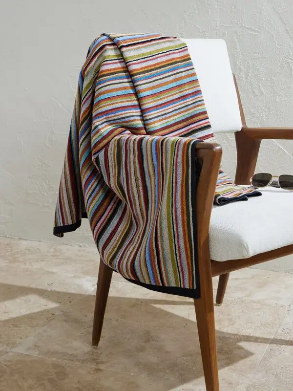 Paul Smith Striped Cotton-terry Towel