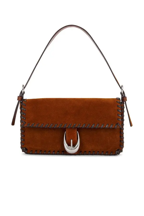 Staud Harlow Bag - Tabac & Espresso