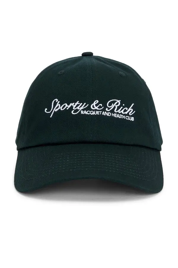 SPORTY & RICH Syracuse Cap - Forest