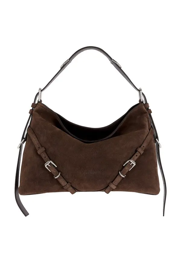 Givenchy Voyou Shoulder Bag - Ebony Brown