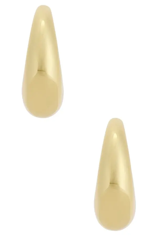 JENNIFER FISHER Dylan Mini Hoop Earrings - Yellow Gold