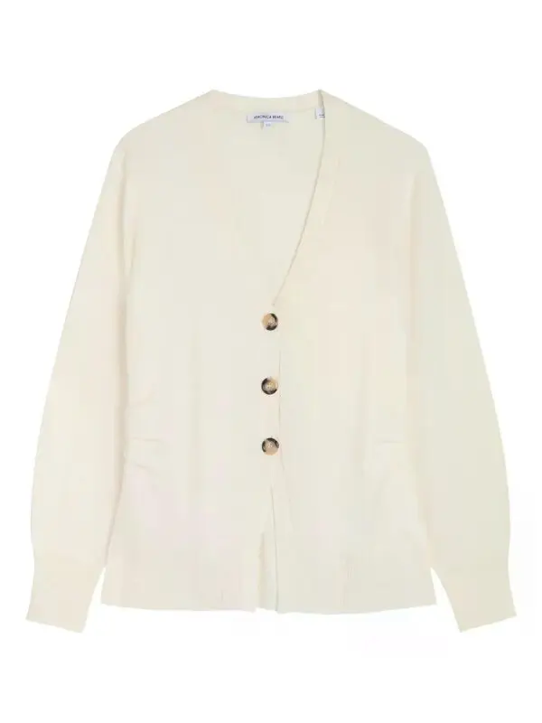 Veronica Beard Buttoned V-neck Cardigan