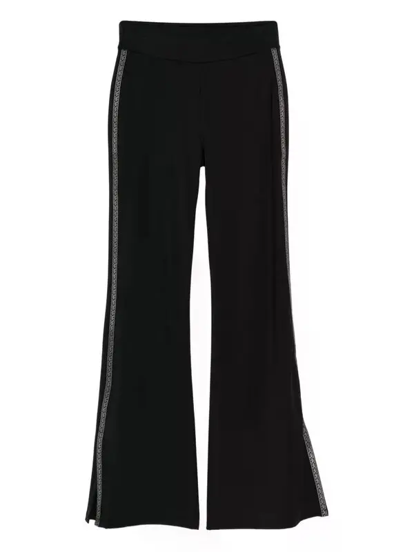 Michael Kors Logo Tape Flared Trousers