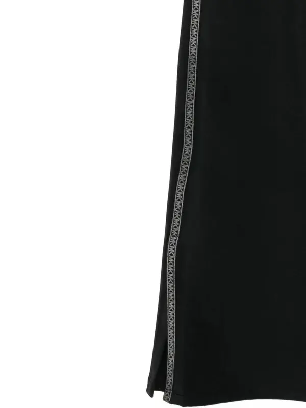 Michael Kors Logo Tape Flared Trousers