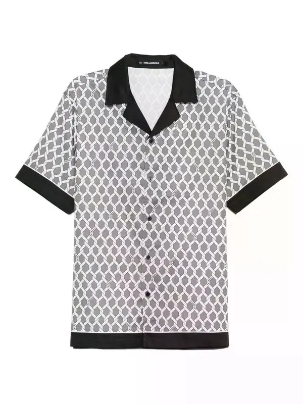 Karl Lagerfeld Aop Sslv Shirt