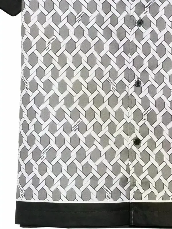 Karl Lagerfeld Aop Sslv Shirt