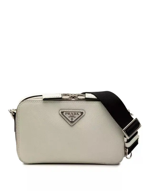 Prada 2013-2025 Saffiano Brique Crossbody Bag