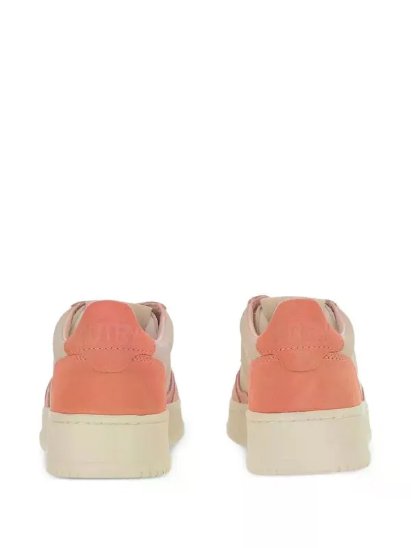 AUTRY Medalist Low-top Tri-colour Suede Sneakers - Neutrals