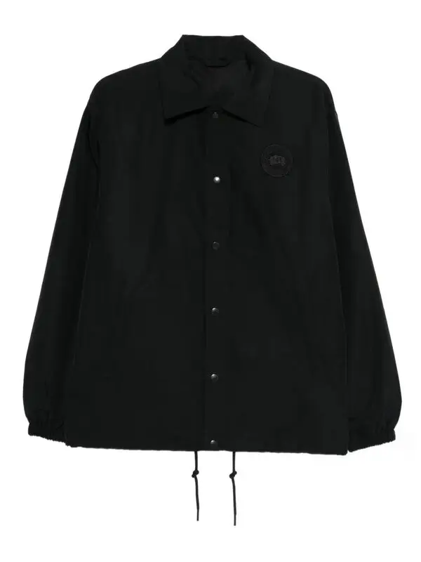 Canada Goose Logo-patch Jacket - Black