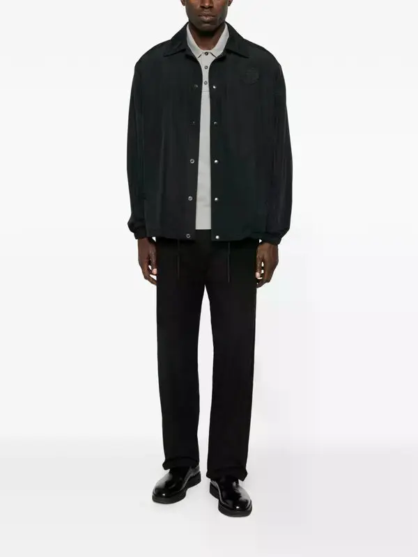Canada Goose Logo-patch Jacket - Black