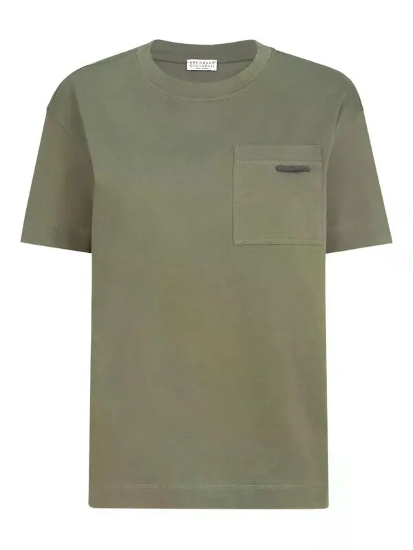 Brunello Cucinelli Cotton Pocket T-shirt