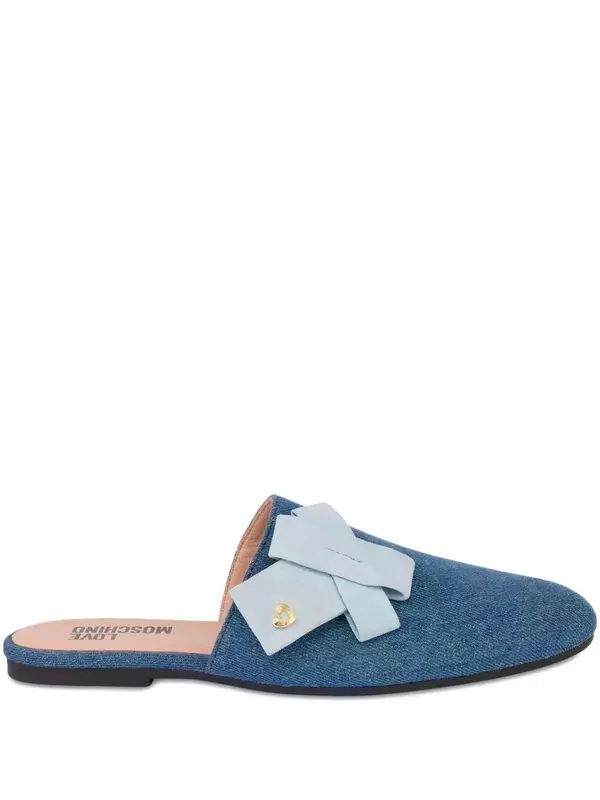 Moschino Bow Detail Mules