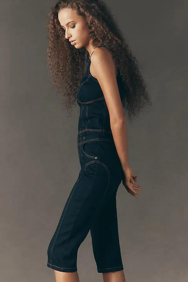 PILCRO Bella Capri High-rise Straight Jeans