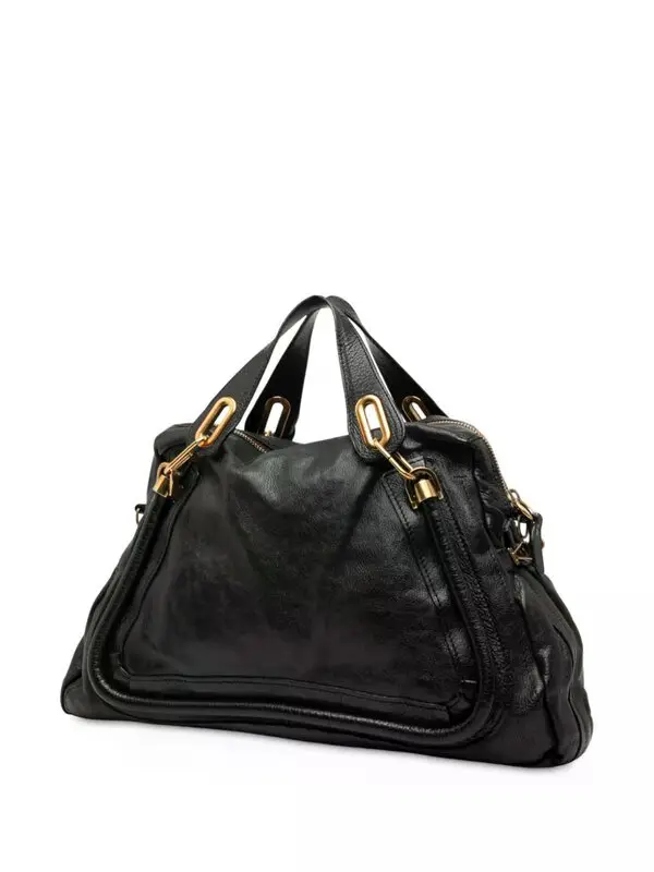 Chloé 2009 Large Pebbled Leather Paraty Satchel