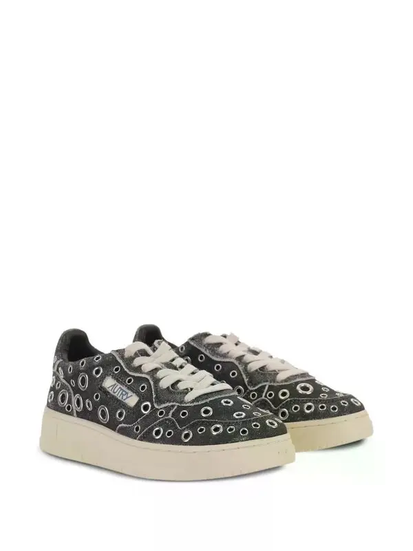 AUTRY Medalist Eyelet-embellished Sneakers