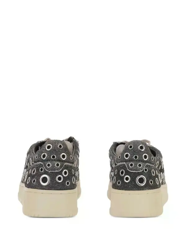AUTRY Medalist Eyelet-embellished Sneakers
