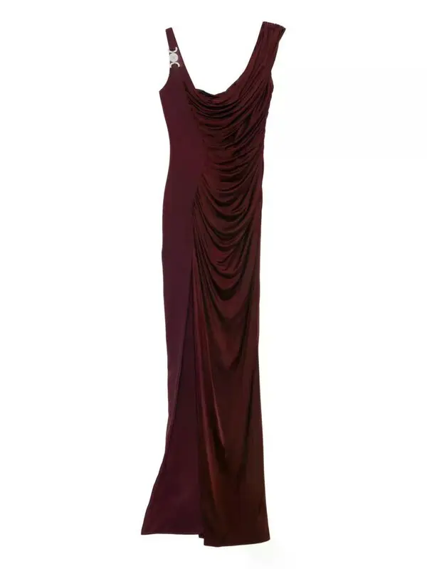 Versace Medusa '95 Draped Gown - Red
