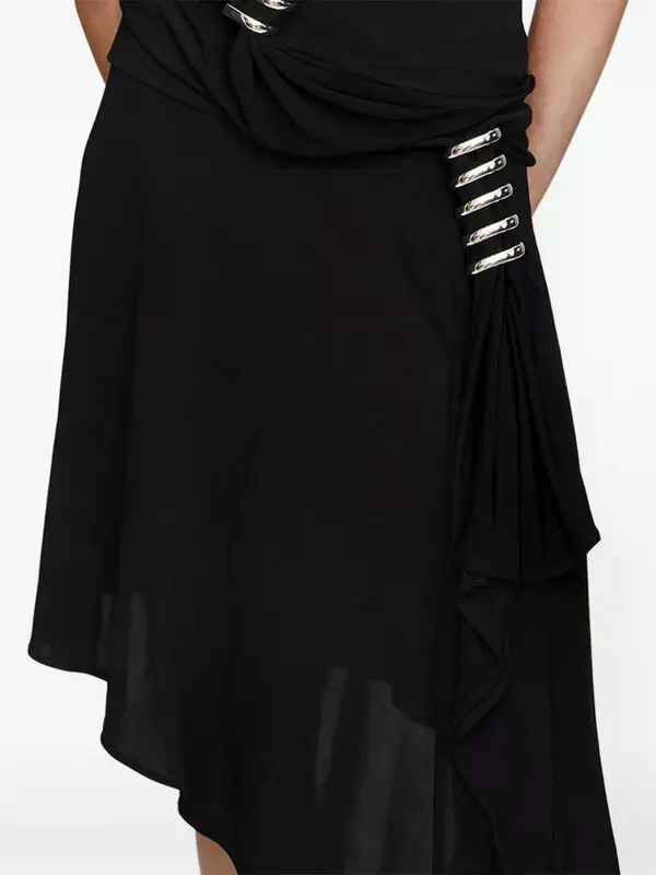 Christopher Esber Coiled Embellished Midi Skirt