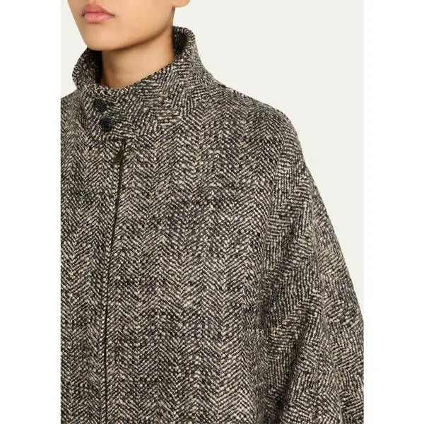 DARKPARK Lee Oversized Herringbone Bomber Jacket