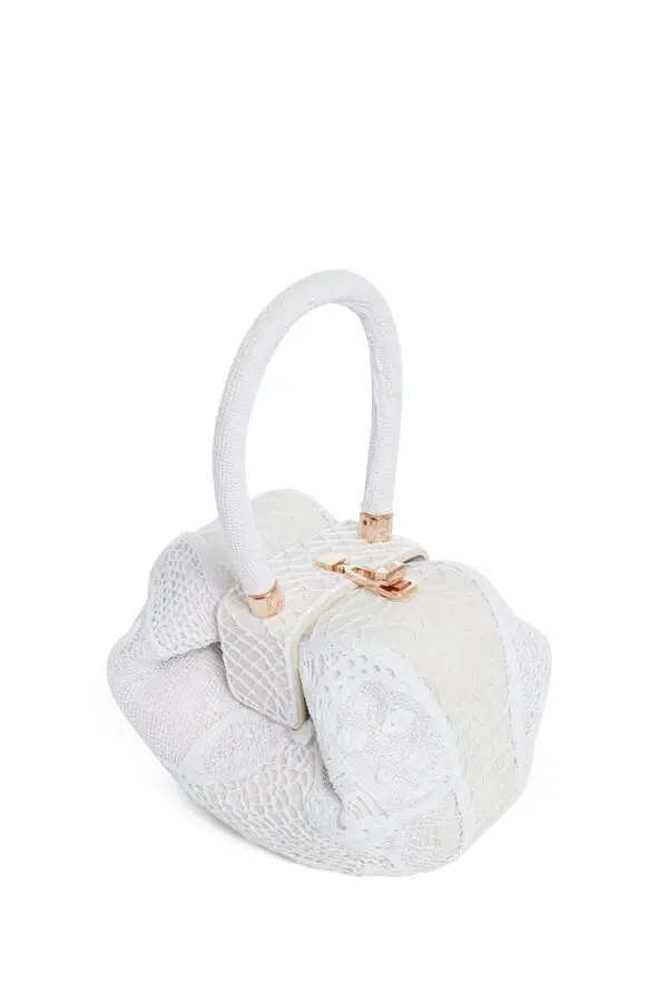 Gabriela Hearst Nina Bag In Nappa Leather With Cotton Macrame