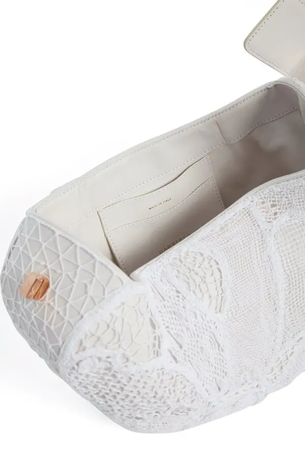 Gabriela Hearst Nina Bag In Nappa Leather With Cotton Macrame