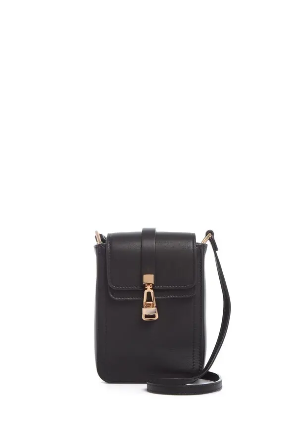 Gabriela Hearst Phone Pouch In Nappa Leather - Black