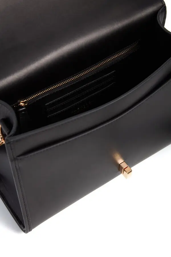 Gabriela Hearst Medium Leonora Flap Bag - Black