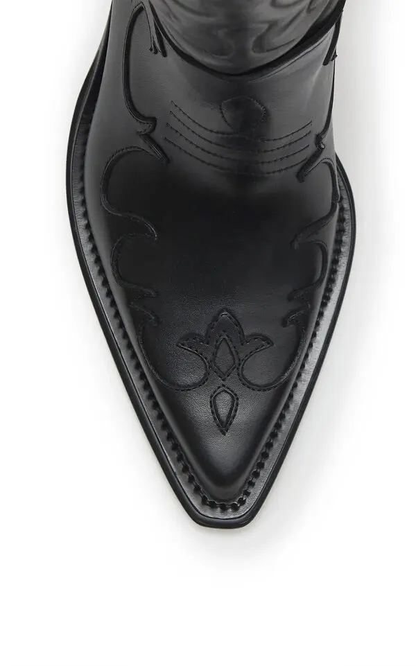 Gabriela Hearst Capitana Leather Cowboy Boots