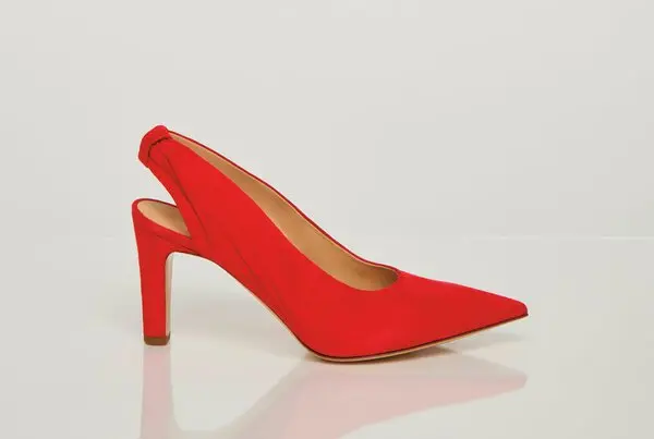 Gabriela Hearst Amari Slingback Pumps - Red