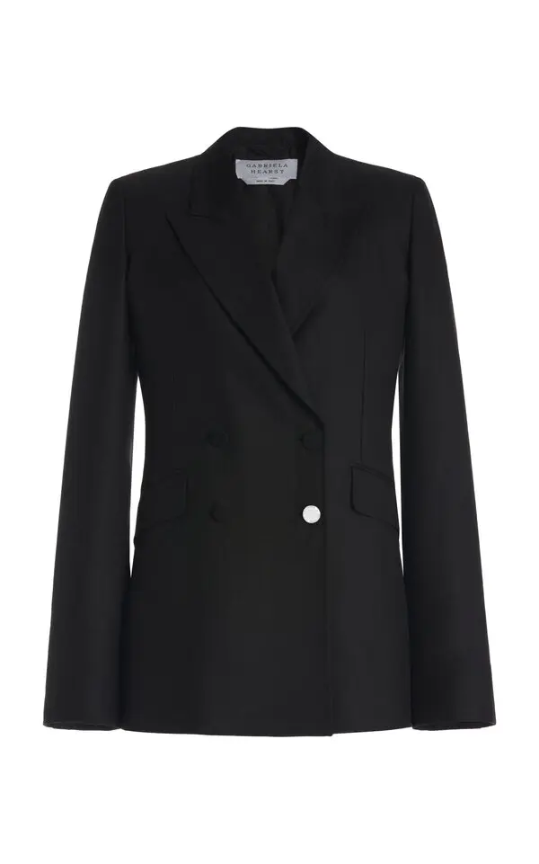 Gabriela Hearst Stephanie Blazer In Recycled Wool