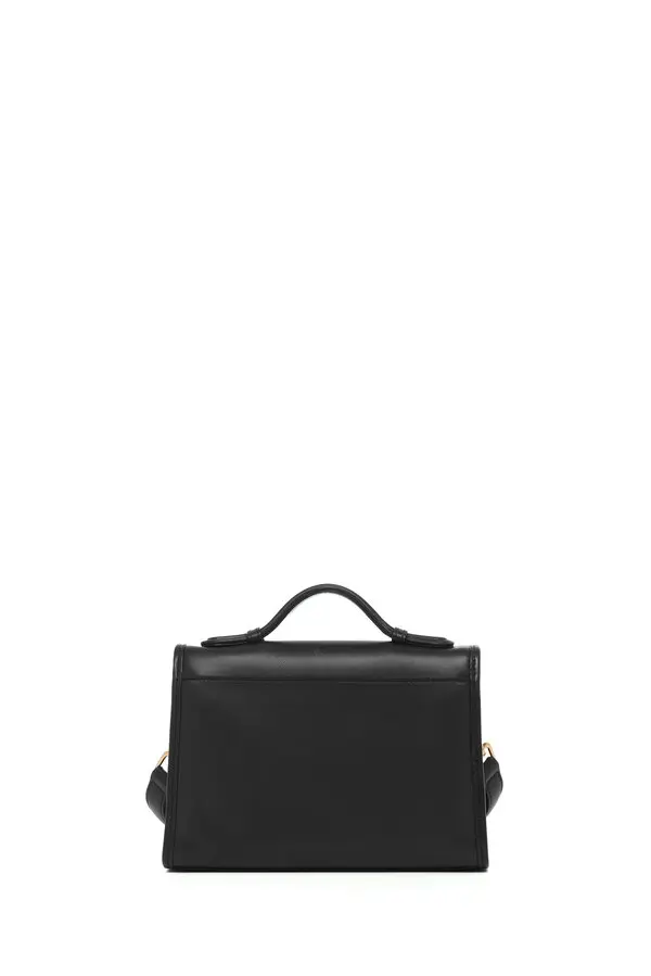 Gabriela Hearst Small Leonora Flap Bag - Black