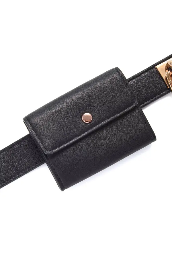 Gabriela Hearst Nappa Leather Tool Belt - Black